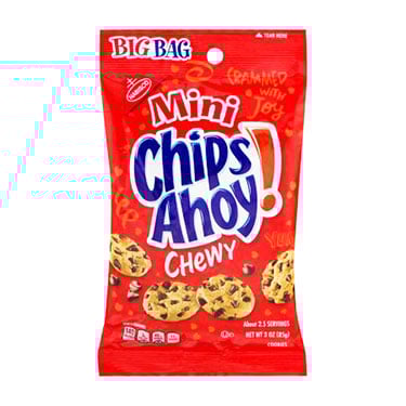 CHIPS AHOY! Mini Chewy Chocolate Chip Cookies, 12 - 3 oz Big Bags ...
